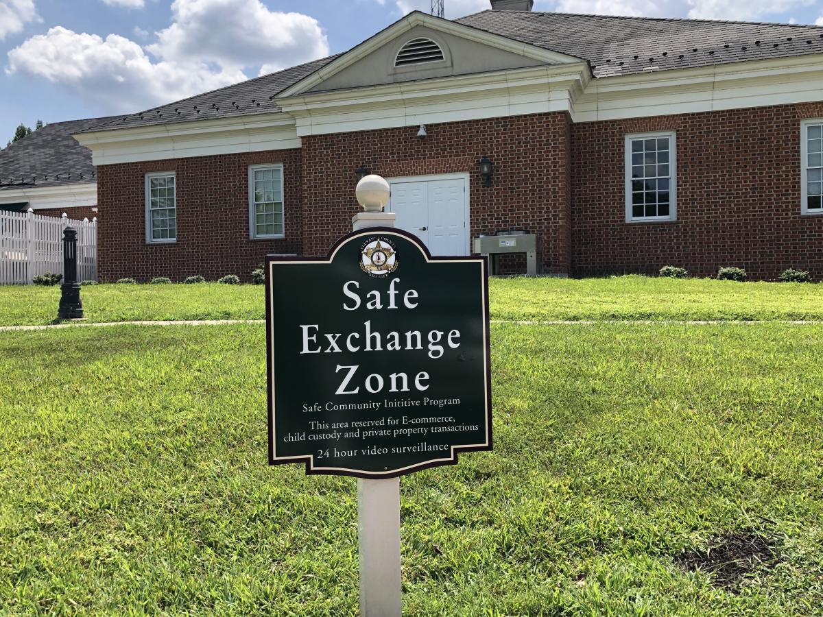 Safe Exchange Zone | Fluvanna County Virginia