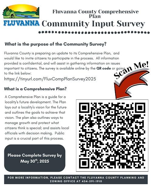 Comprehensive Plan Community Input Survey | Fluvanna County Virginia